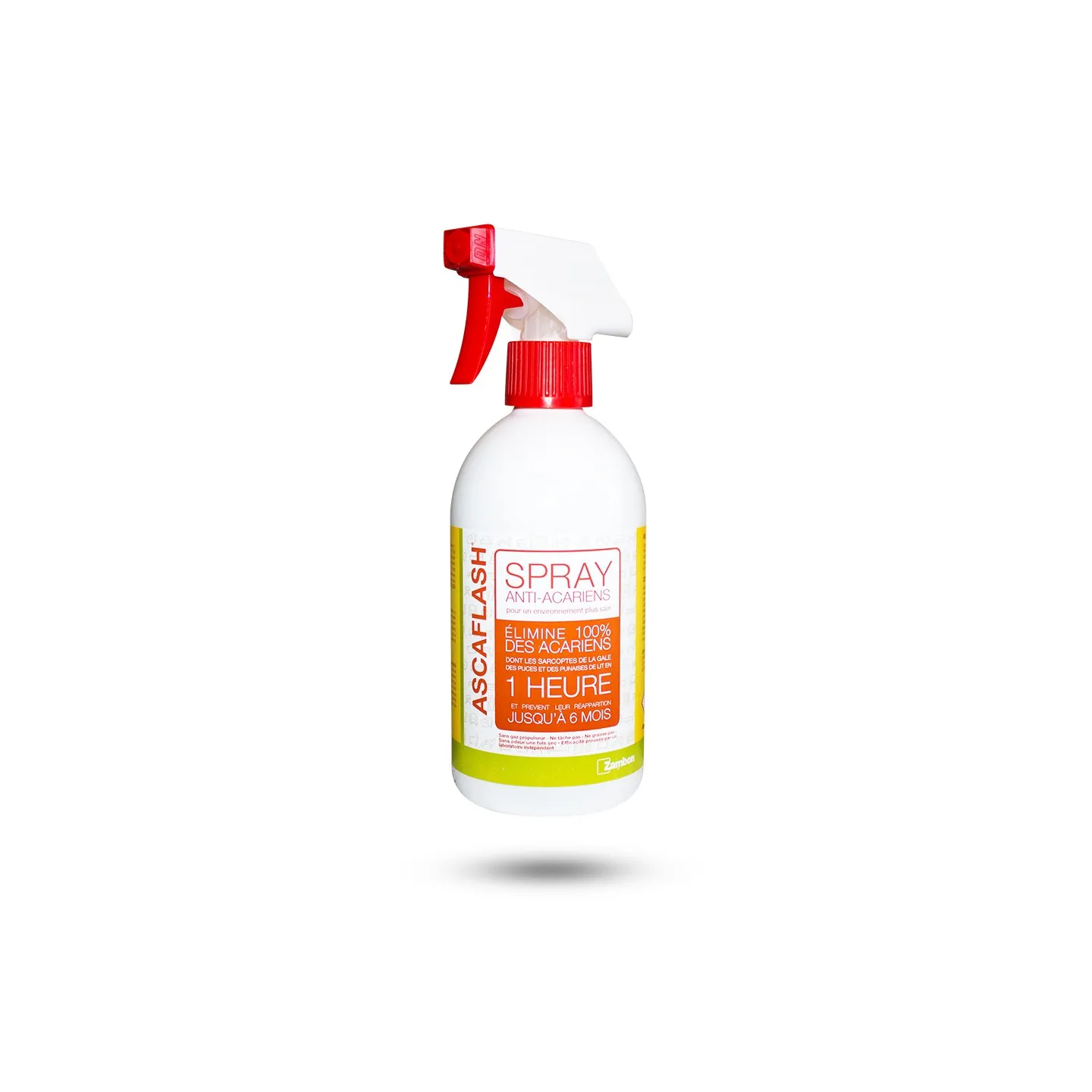 Ascaflash spray anti-acariens tous textiles - Spray de 500 ml