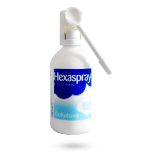 Hexaspray mal de gorge collutoire adultes et enfants 30g