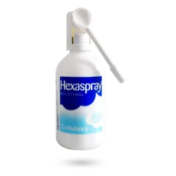 Hexaspray mal de gorge collutoire adultes et enfants 30g