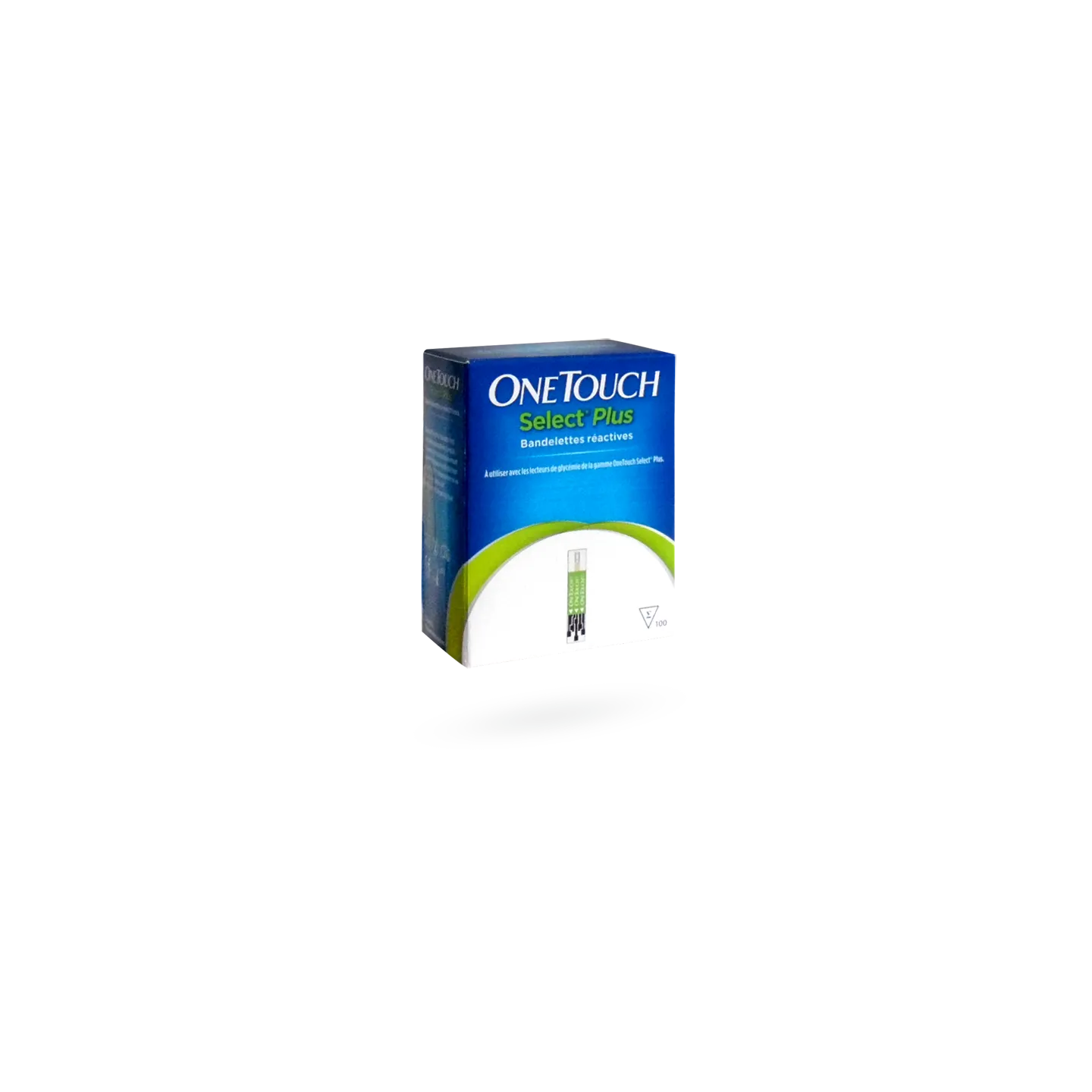 OneTouch Select Plus 100 bandelettes réactives