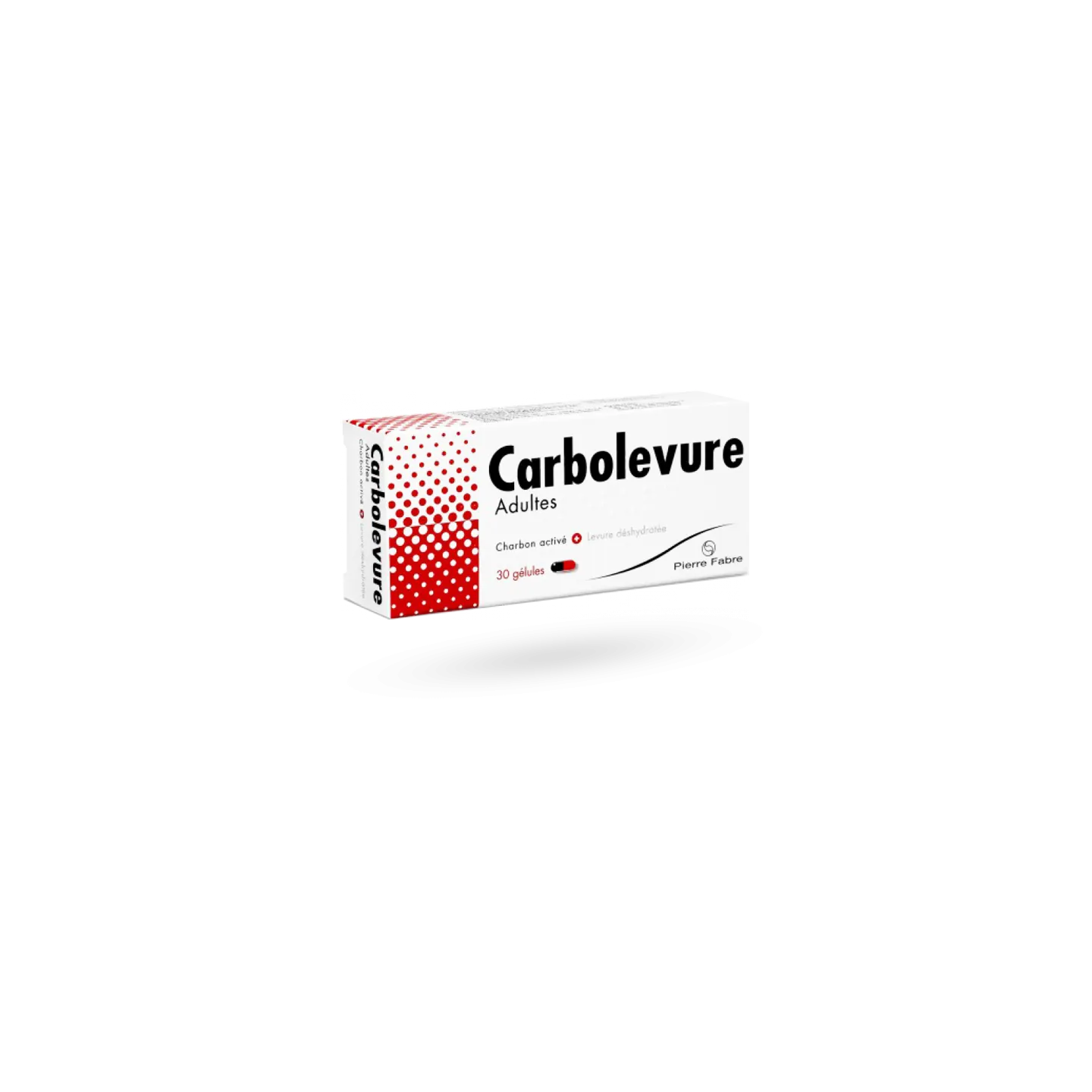 Carbolevure Adulte 30 gélules charbon activé