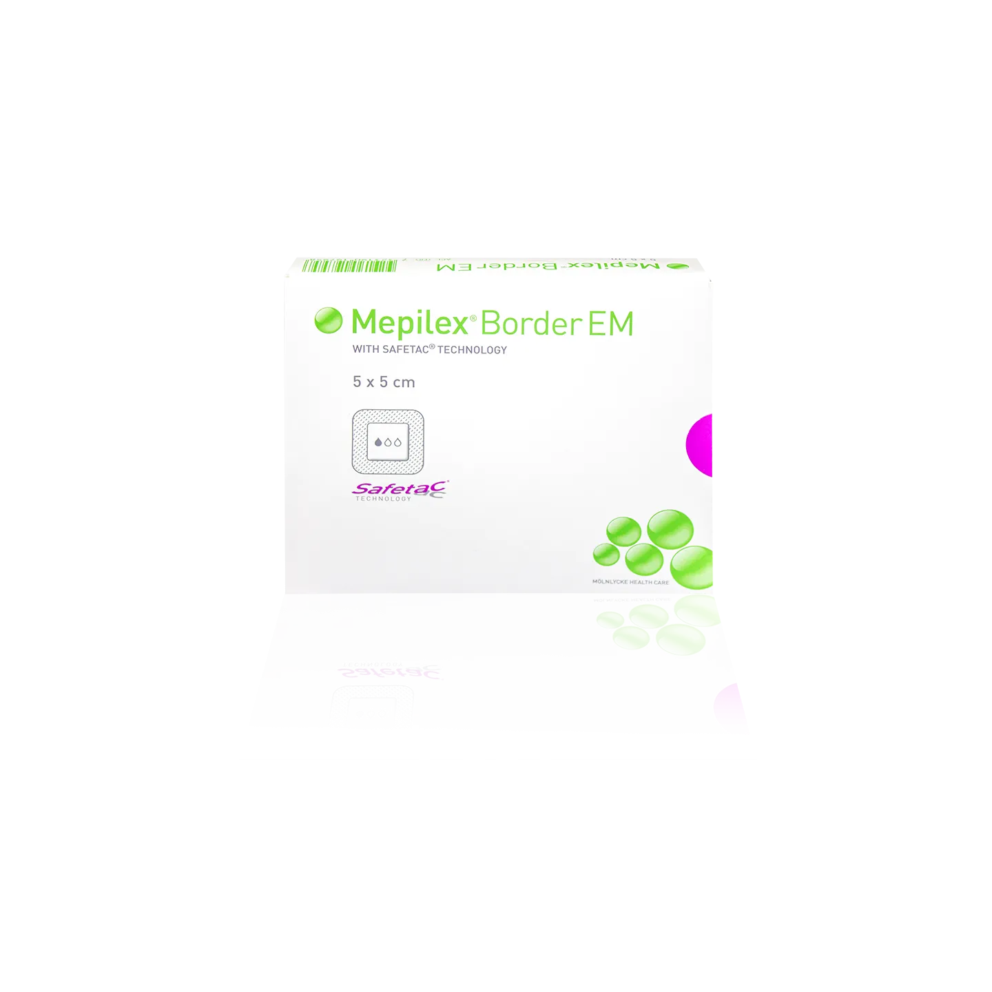 Mepilex Border EM - Pansement hydrocellulaire auto-adhésif siliconé
