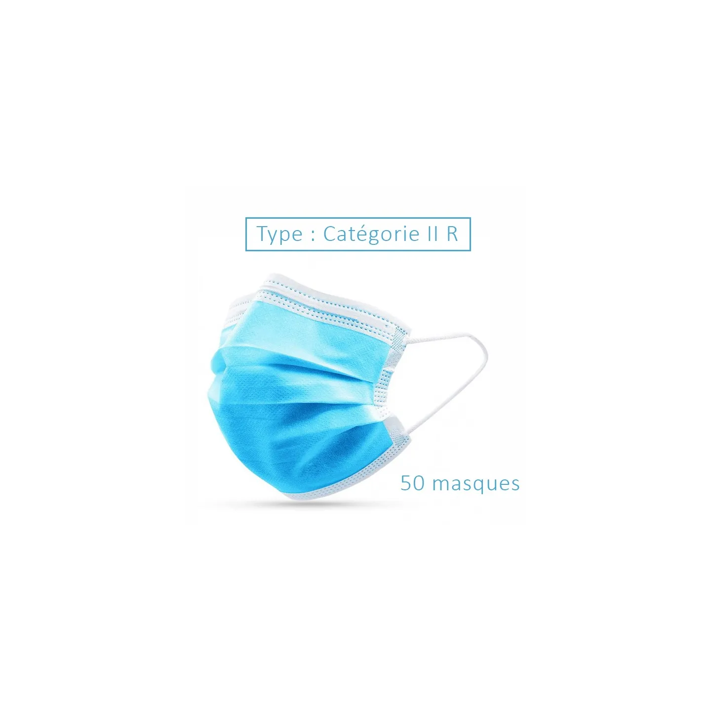 Masques chirurgicaux type II R Health + 50 masques