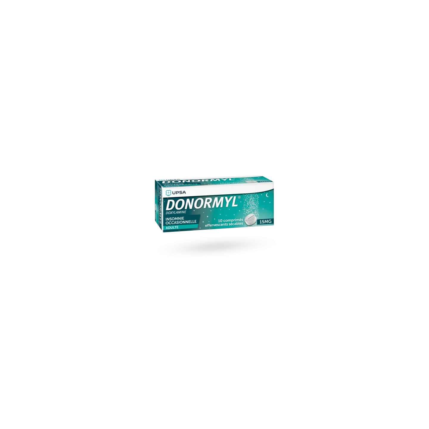 Donormyl 15mg comprimé effervescent boite de 10