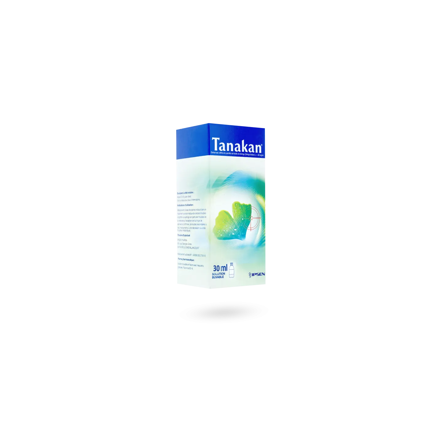 Tanakan solution buvable de 30 ml