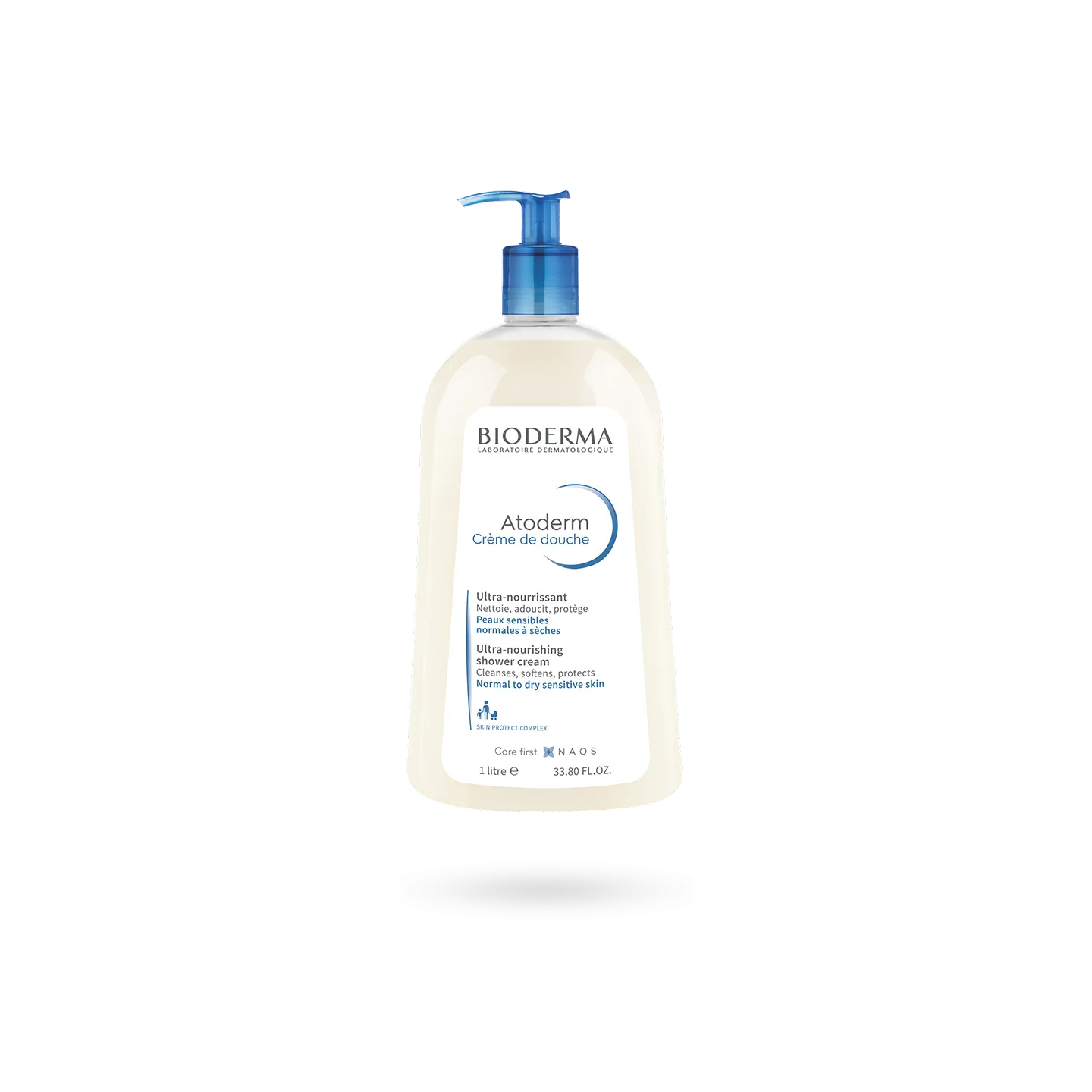 Bioderma Atoderm crème de douche ultra nourrissante pour le corps 1 litre