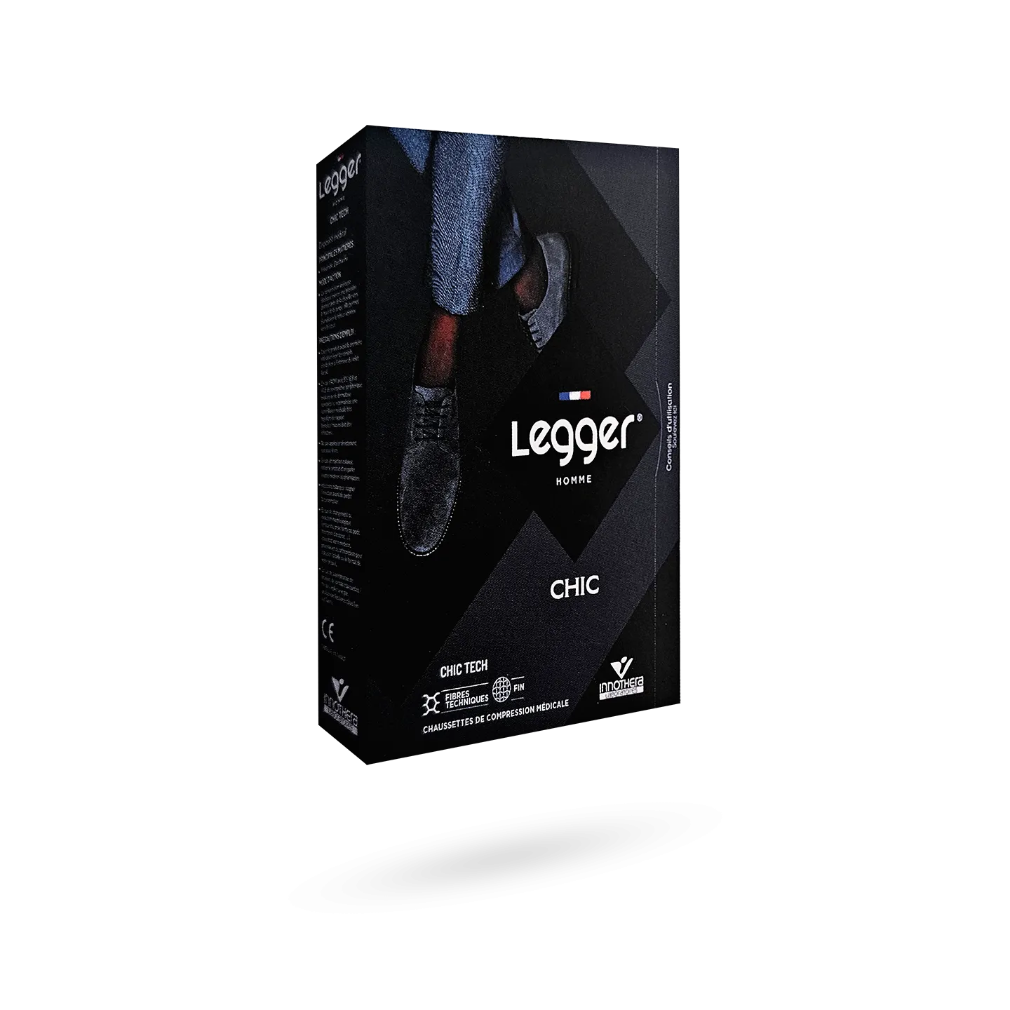 Legger Homme Chic Tech chaussettes de contention Innothera Classe II