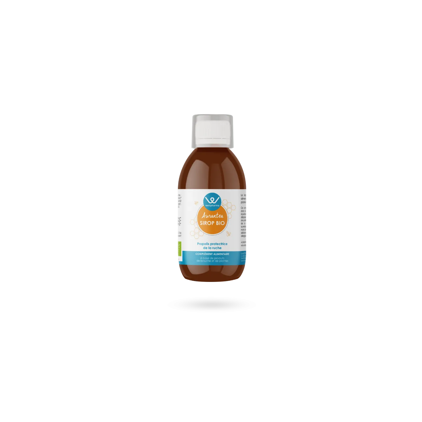 Aurantea sirop Propolis BIO Wellpharma système immunitaire 125 ml