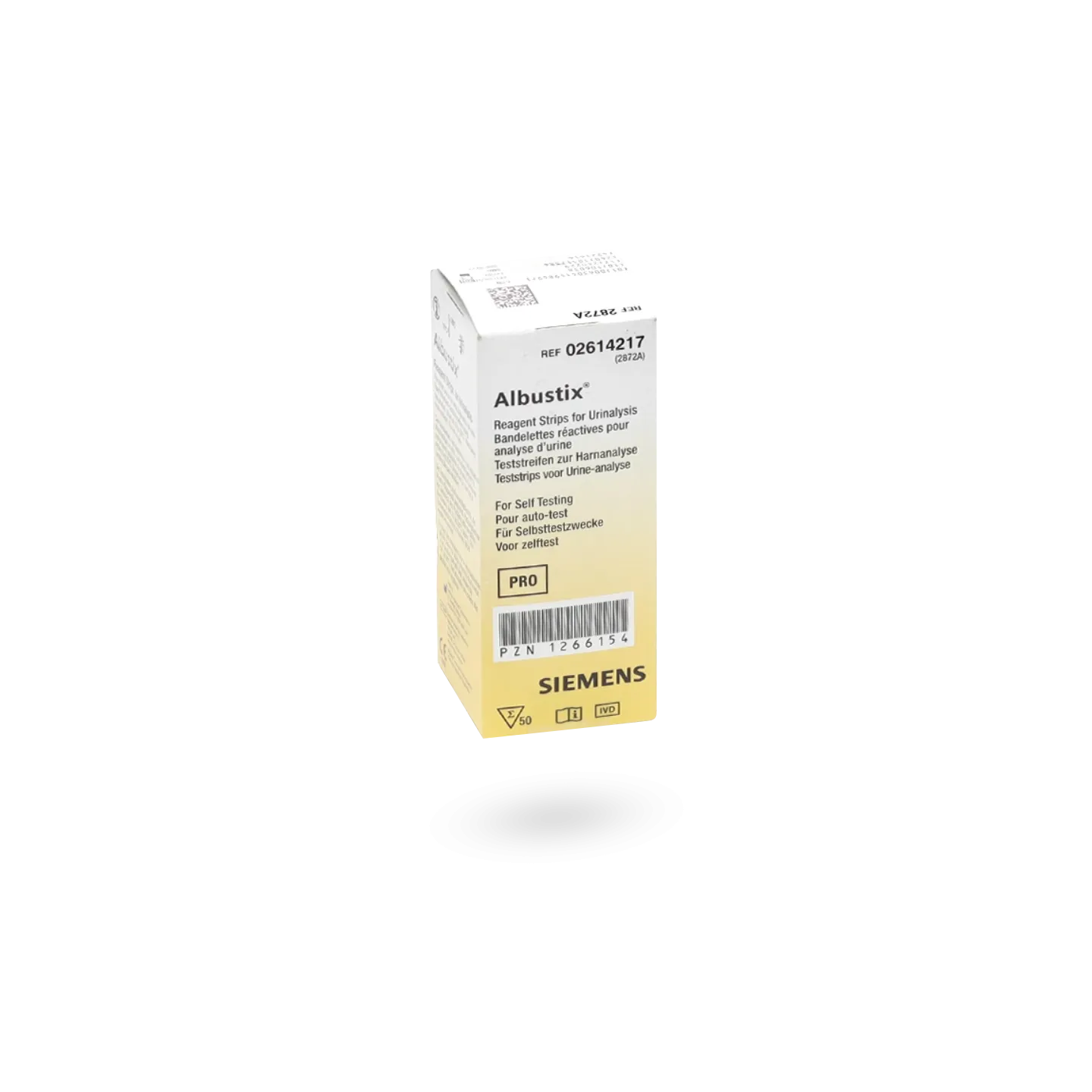 Albustix bandelettes réactives Siemens 50 bandelettes