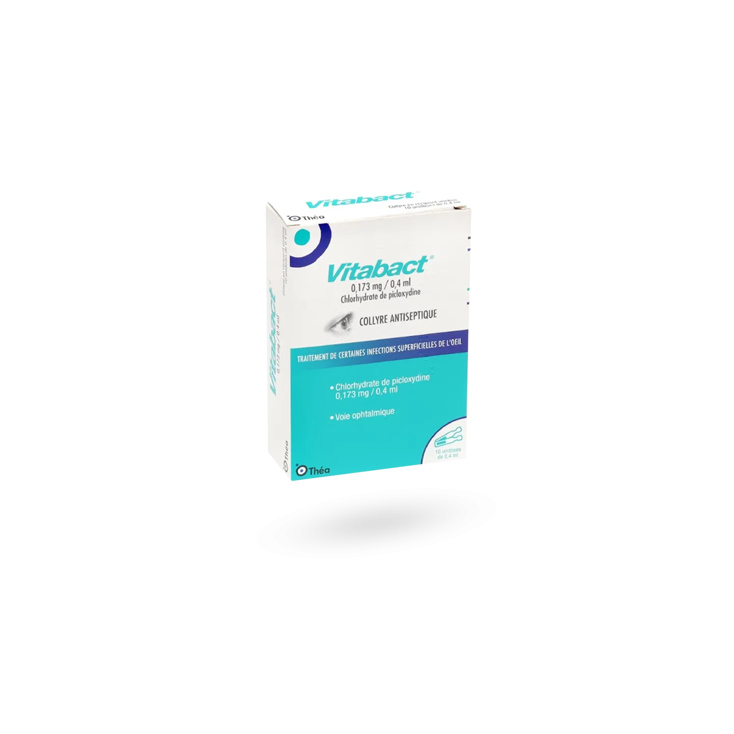 Vitabact collyre antiseptique 10 unidoses