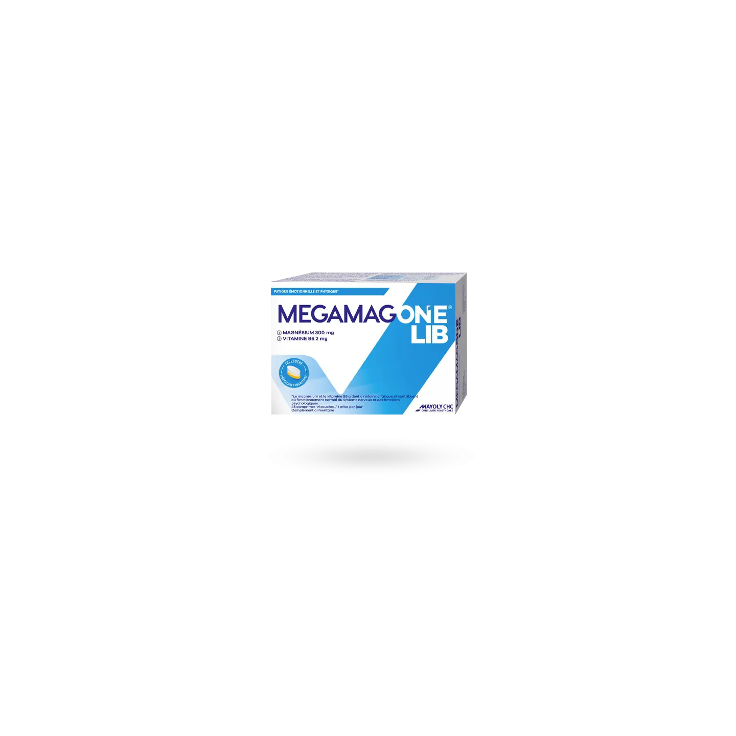 MegamagOne LIB magnésium vitamine B6 45 comprimés