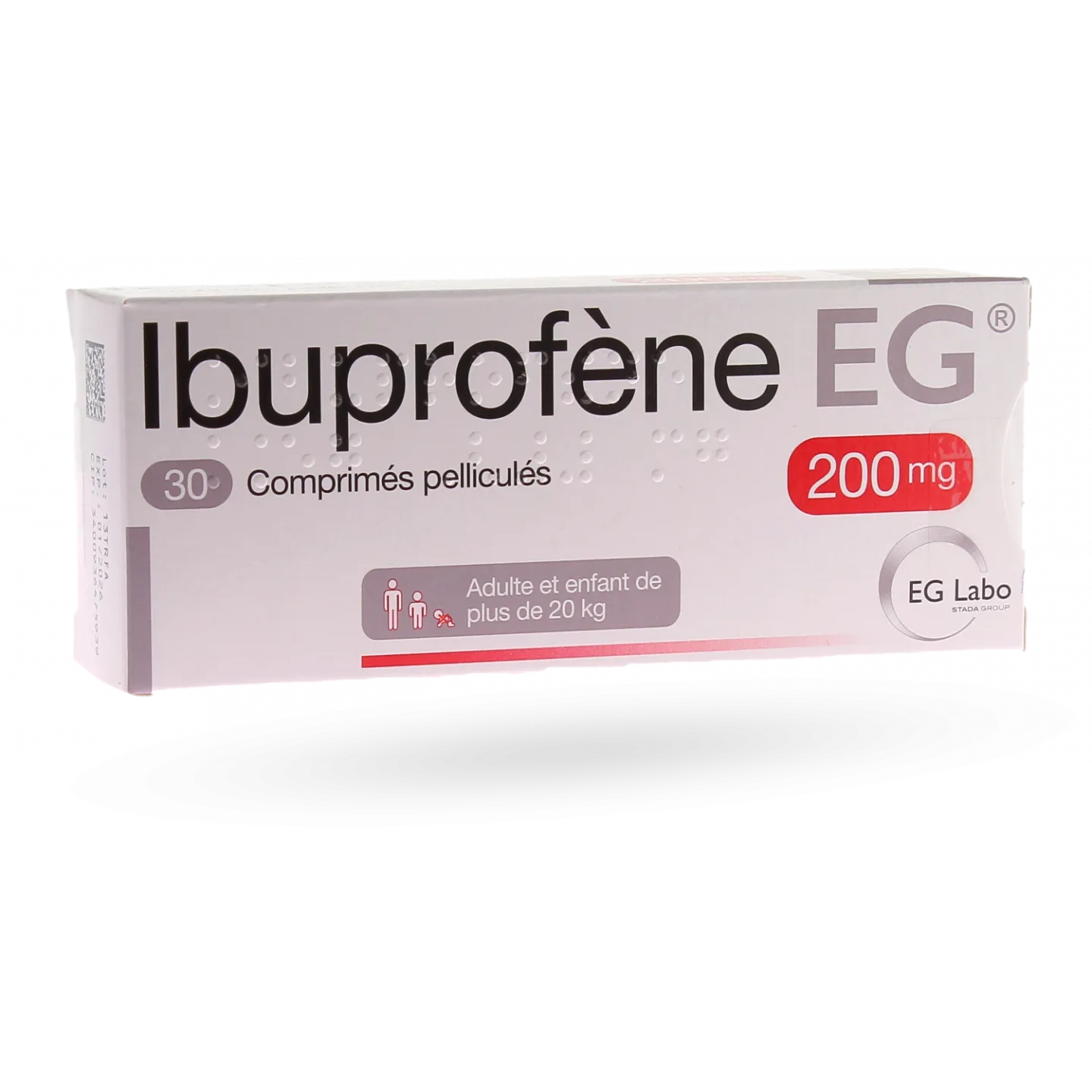 Ibuprofène 200 mg EG 30 comprimés