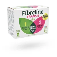 Fibreline Transit Double Action 15 sachets – Régule le transit et ...