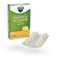 Oropolis Cœur Liquide Propolis miel Vicks – Pastilles gorge sans sucres ...