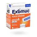 Exomuc 200 mg acétylcystéine – Sachets solution buvable mucolytique ...