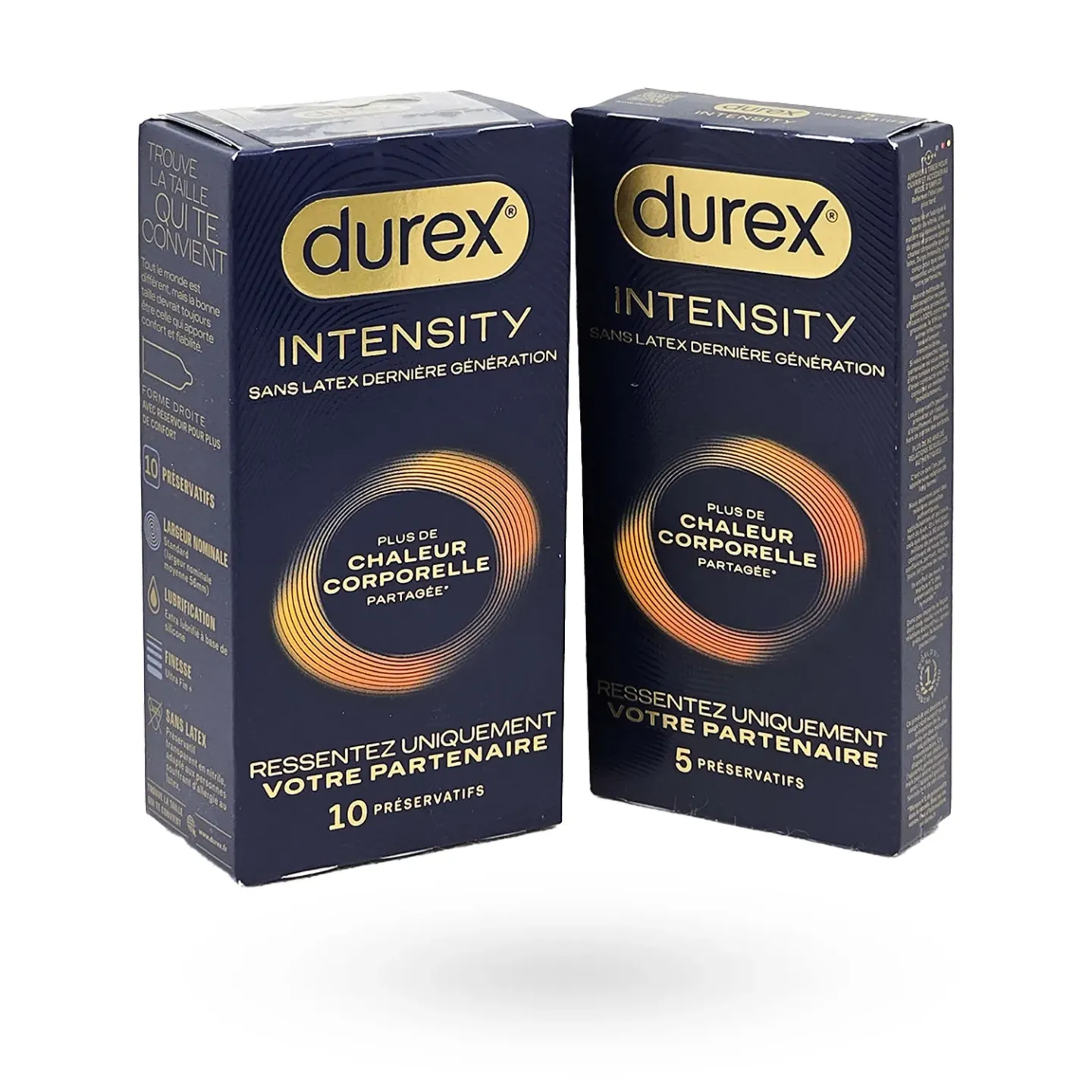 Durex Intensity sans latex – Préservatifs ultra fins sensations chaleur ...