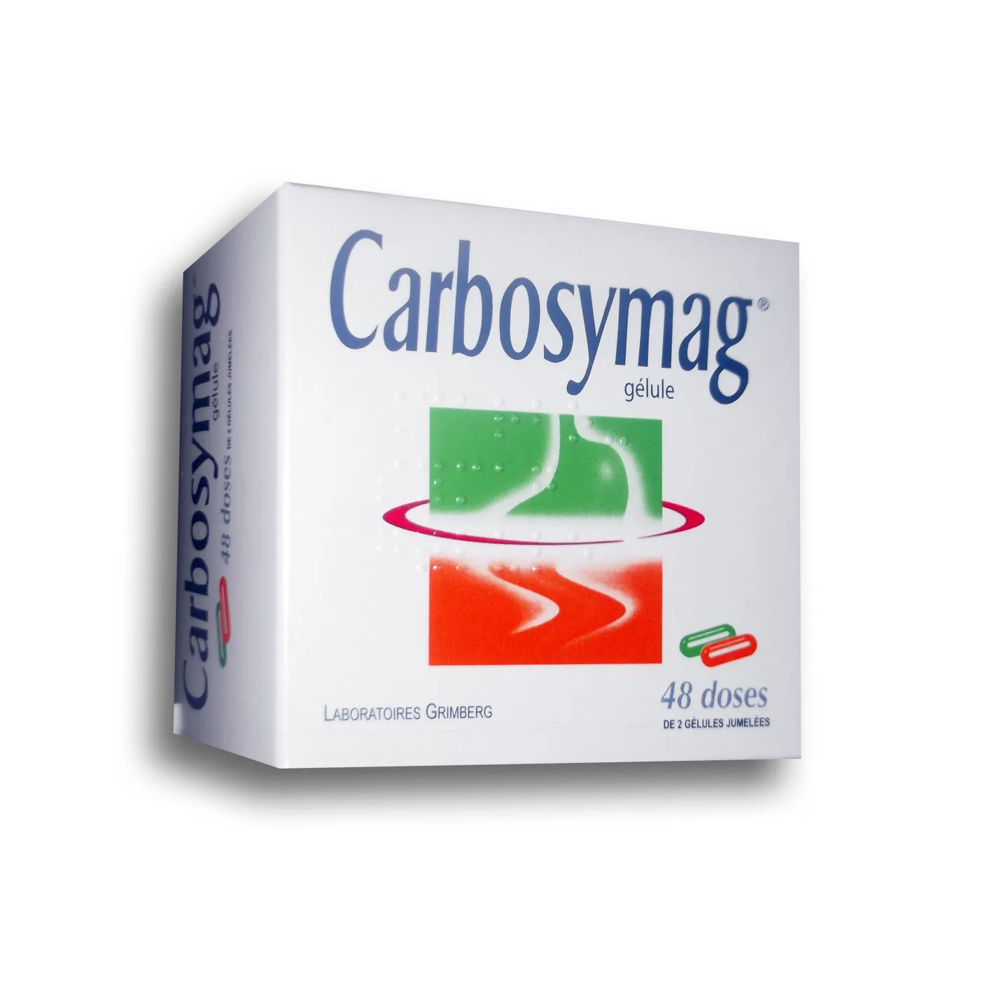 Carbosymag 48 gélules jumelées
