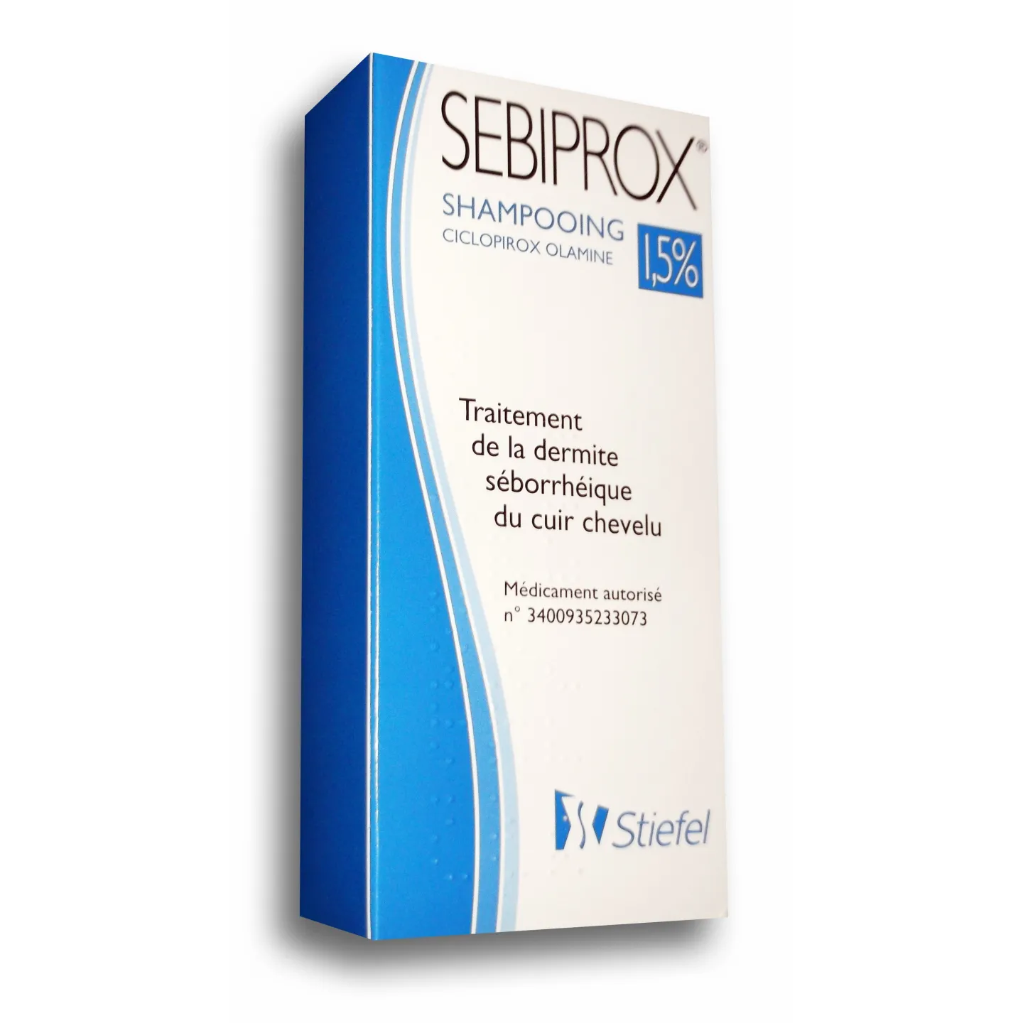 Sebiprox 1,5% shampooing dermatite séborrhéique flacon de 100 ml