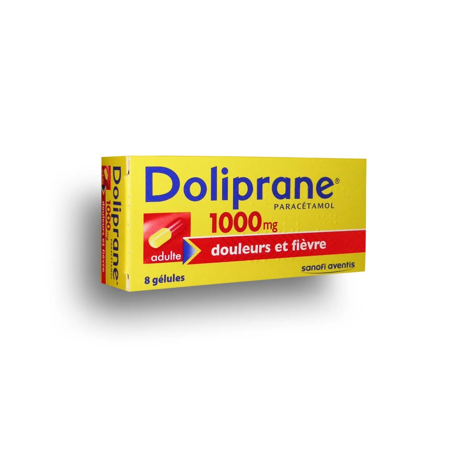 Doliprane 1000 mg paracétamol gélule boite de 8