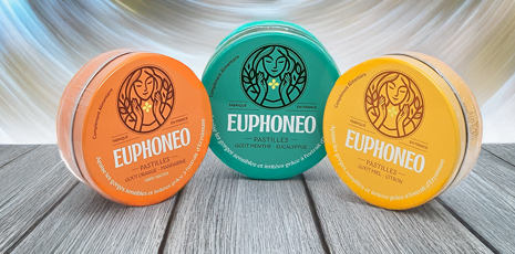 Euphoneo : nouvelles pastilles pour la gorge aux saveurs miel citron ...
